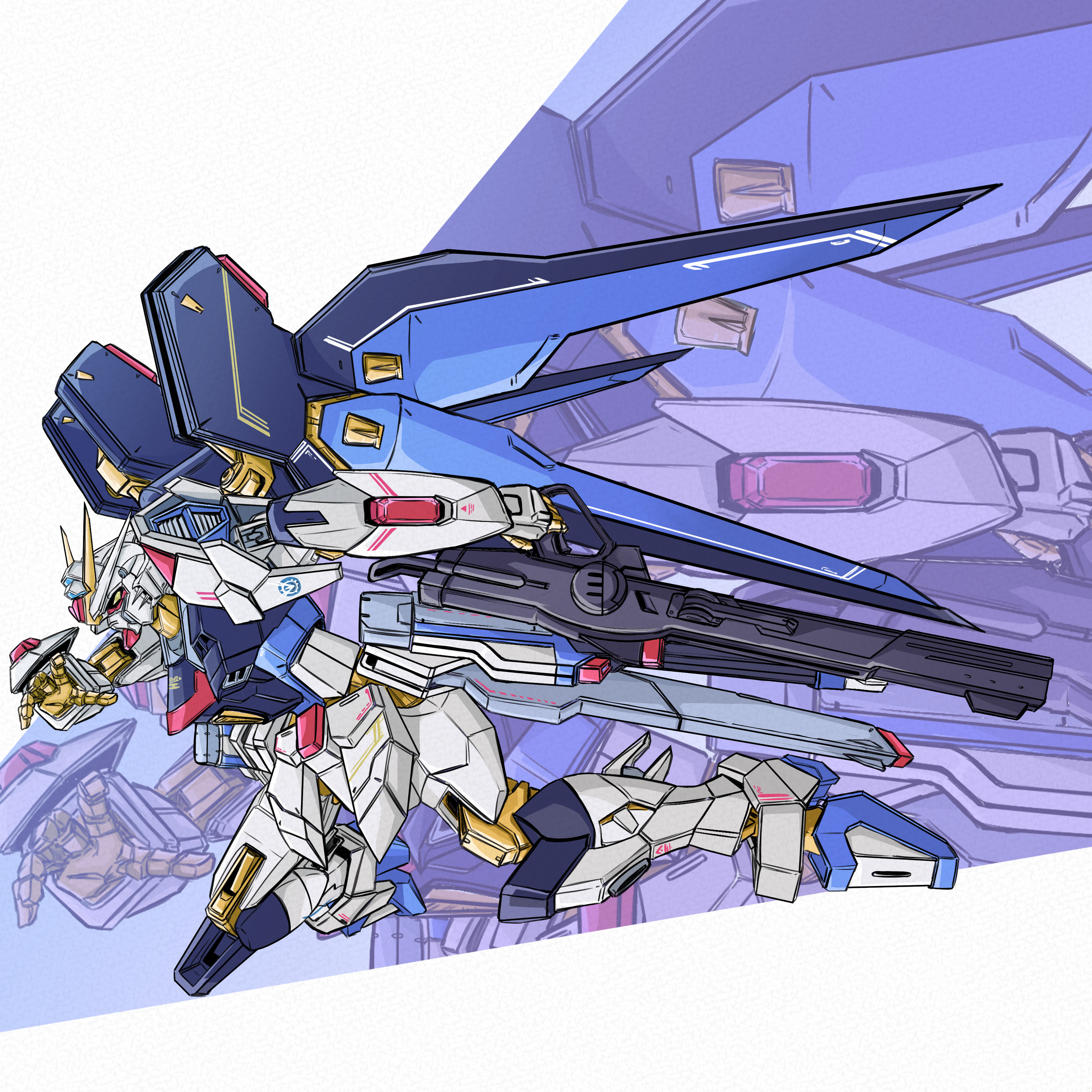 strike freedom gundam type ii, gundam, gundam seed, gundam seed freedom ...