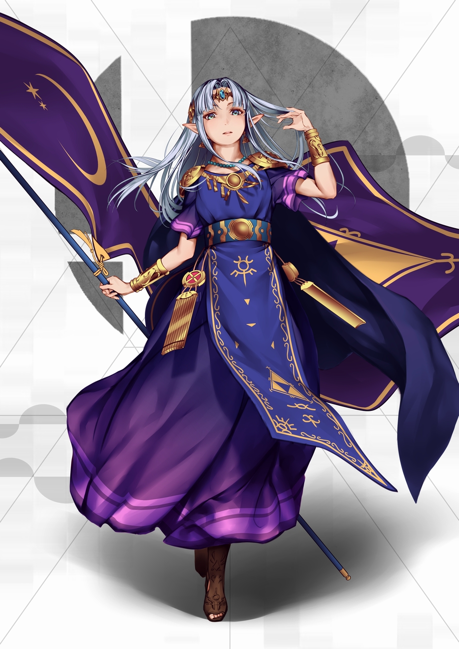 oki (koi0koi), princess zelda, nintendo, super smash bros., the legend ...