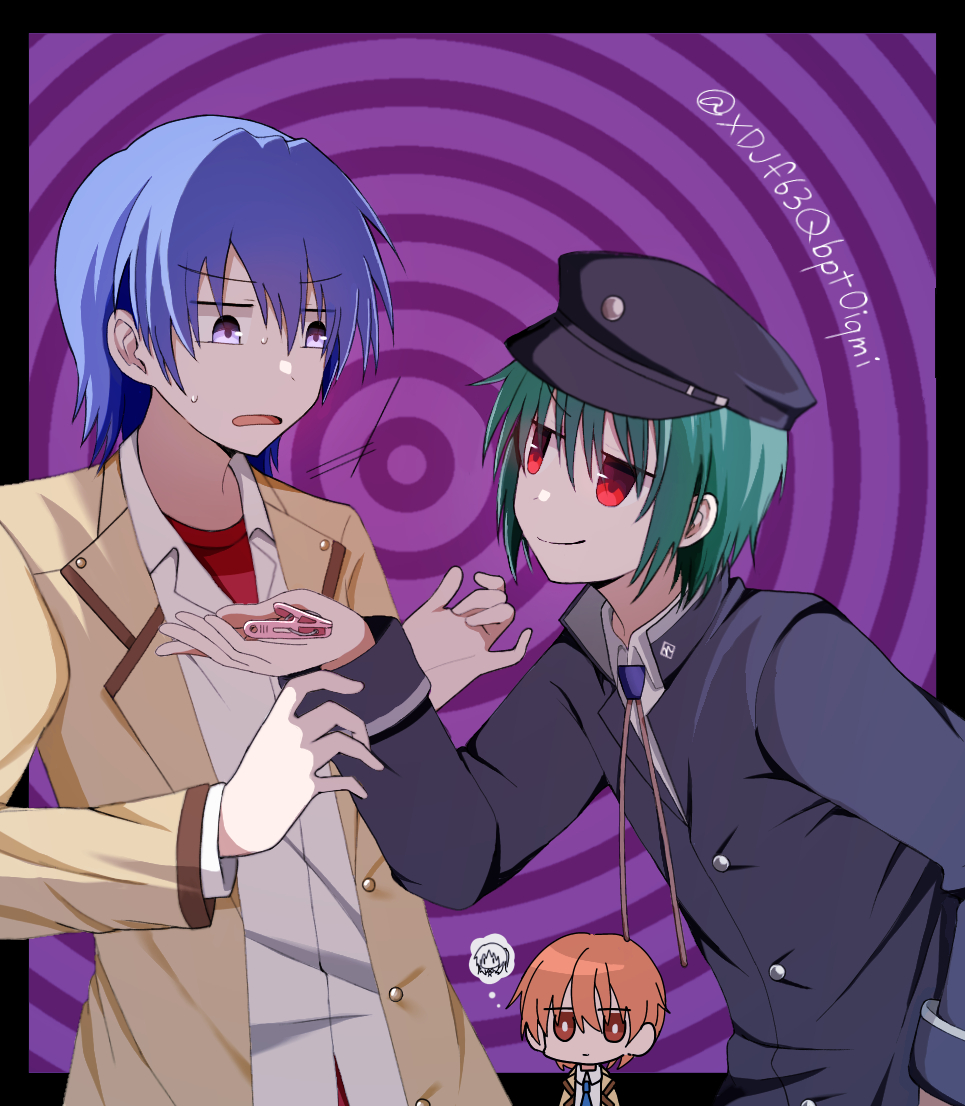 xdjf63qbpt0iqmj, hinata hideki, naoi ayato, otonashi yuzuru, angel ...