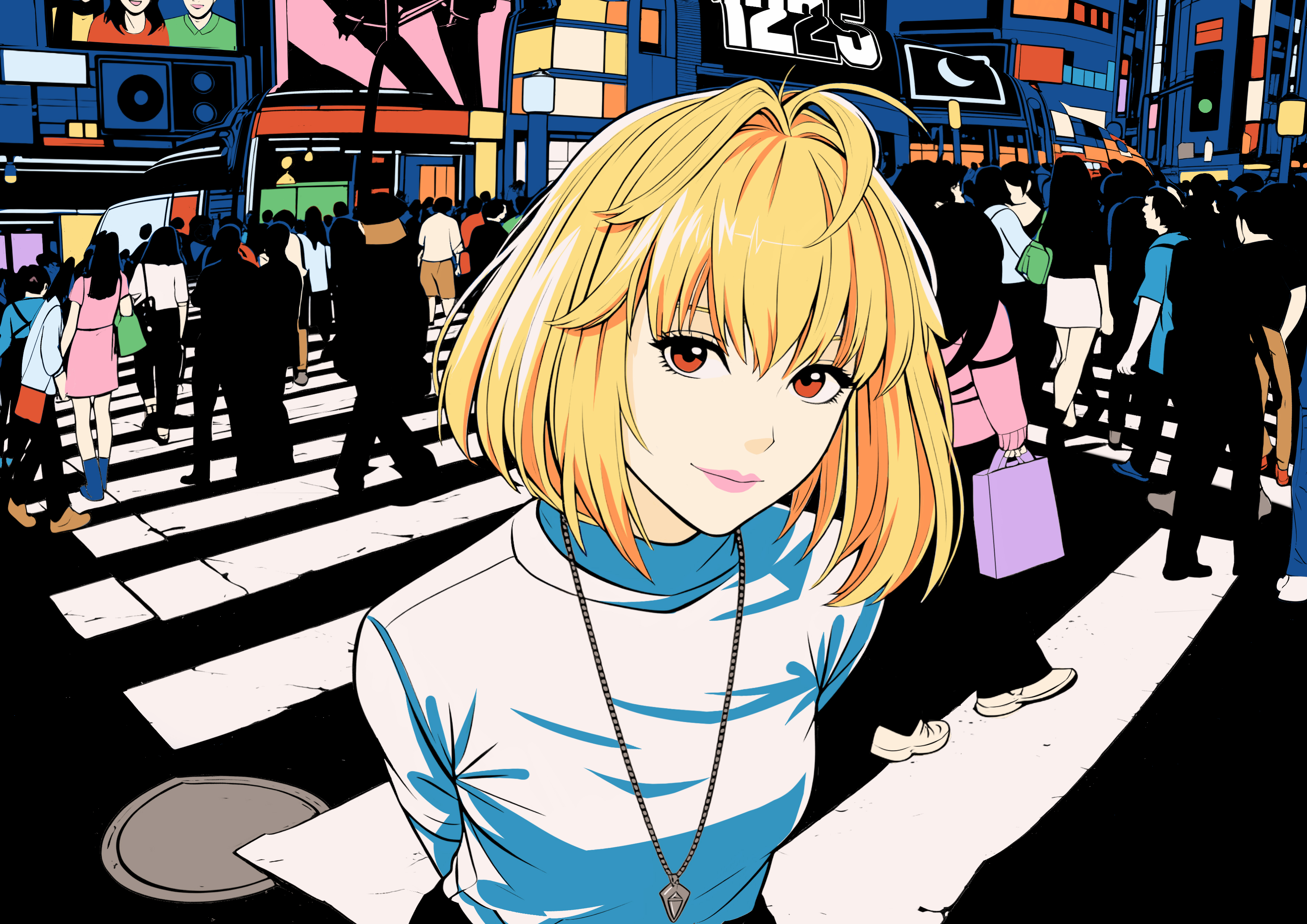 arcueid brunestud, tsukihime, tsukihime (remake), absurdres, commentary ...