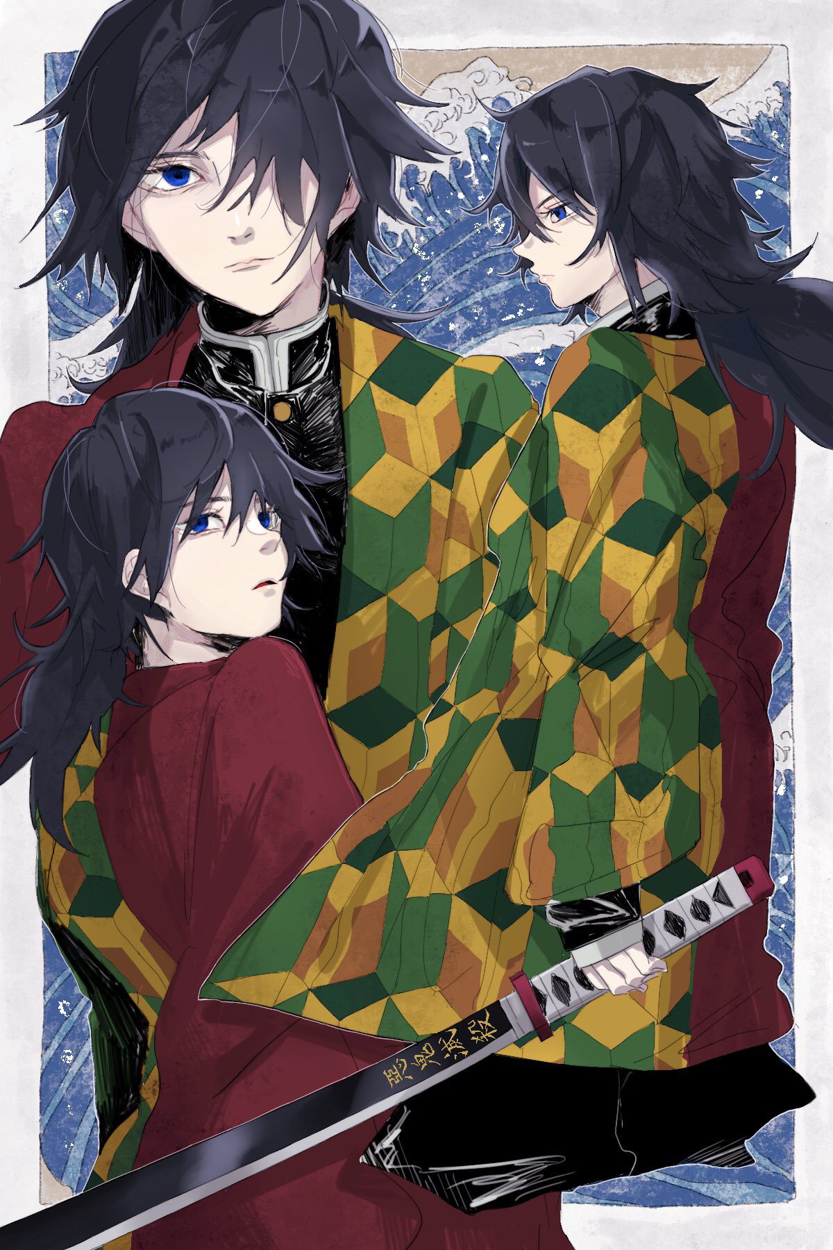 tokoame, tomioka giyuu, kimetsu no yaiba, commentary request, highres ...