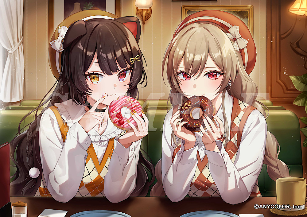 shinishi chiho, furen e lustario, inui toko, nijisanji, commentary ...