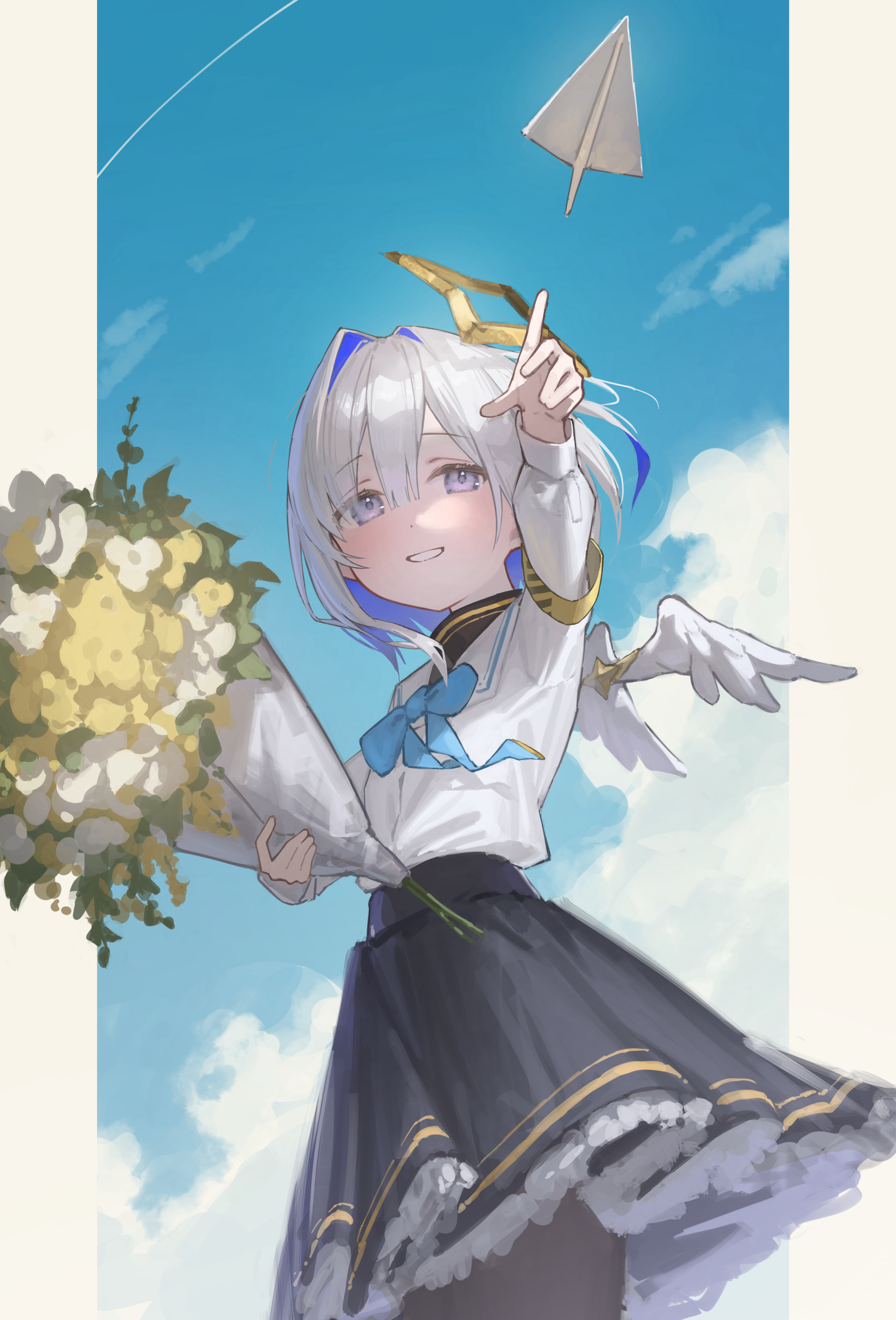 pulmo (artist), amane kanata, hololive, absurdres, commentary request ...