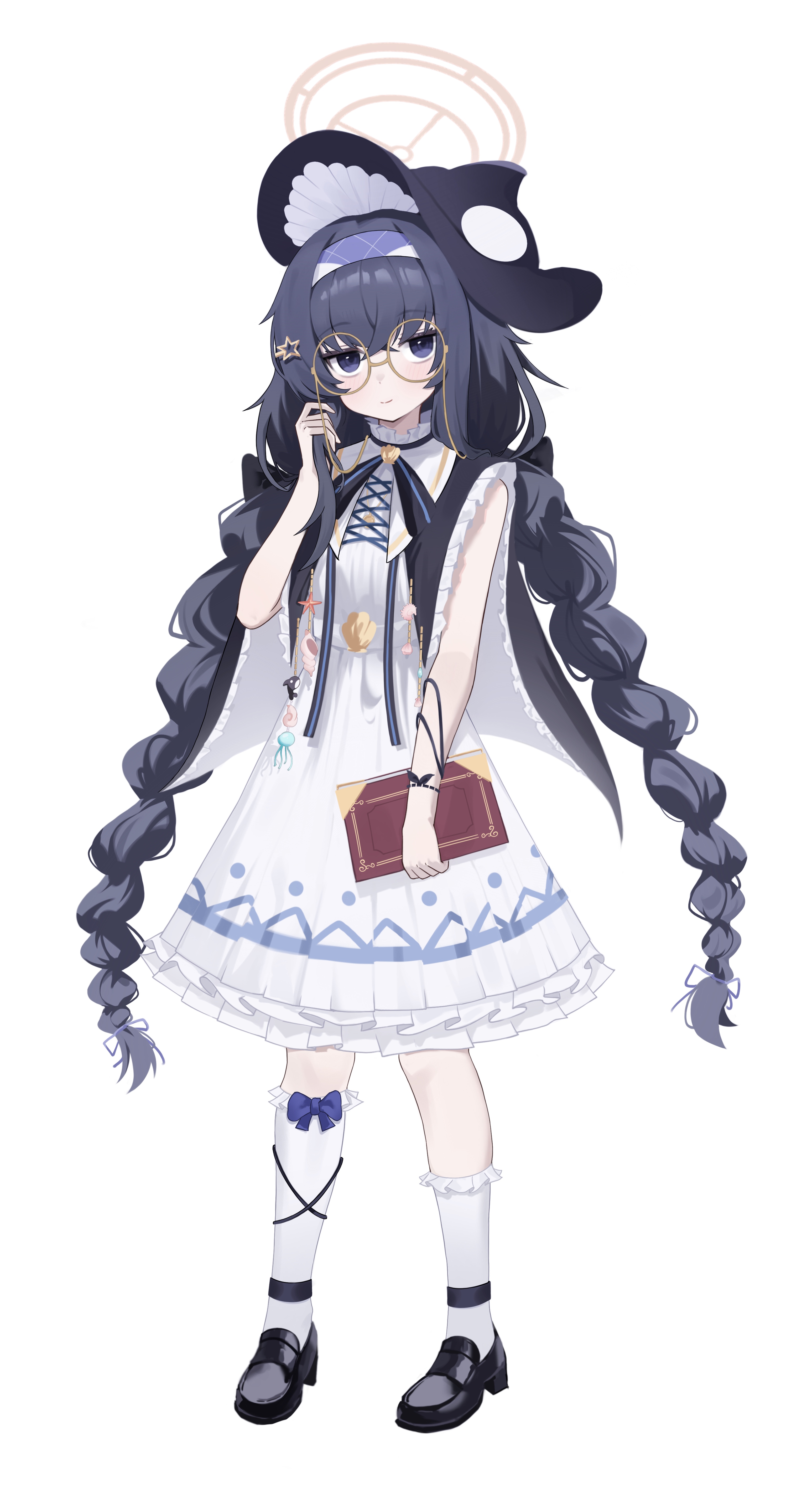 xiaoxiaoyifan, ui (blue archive), blue archive, absurdres, commentary ...