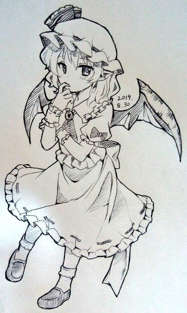 ramudia (lamyun), remilia scarlet, touhou, commentary request, pen ...