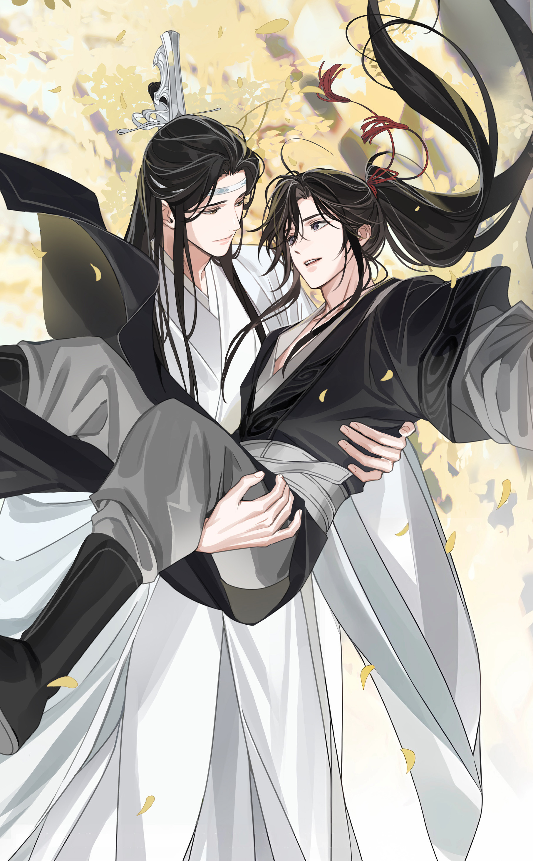 gearous, lan wangji, wei wuxian, modao zushi, absurdres, chinese ...