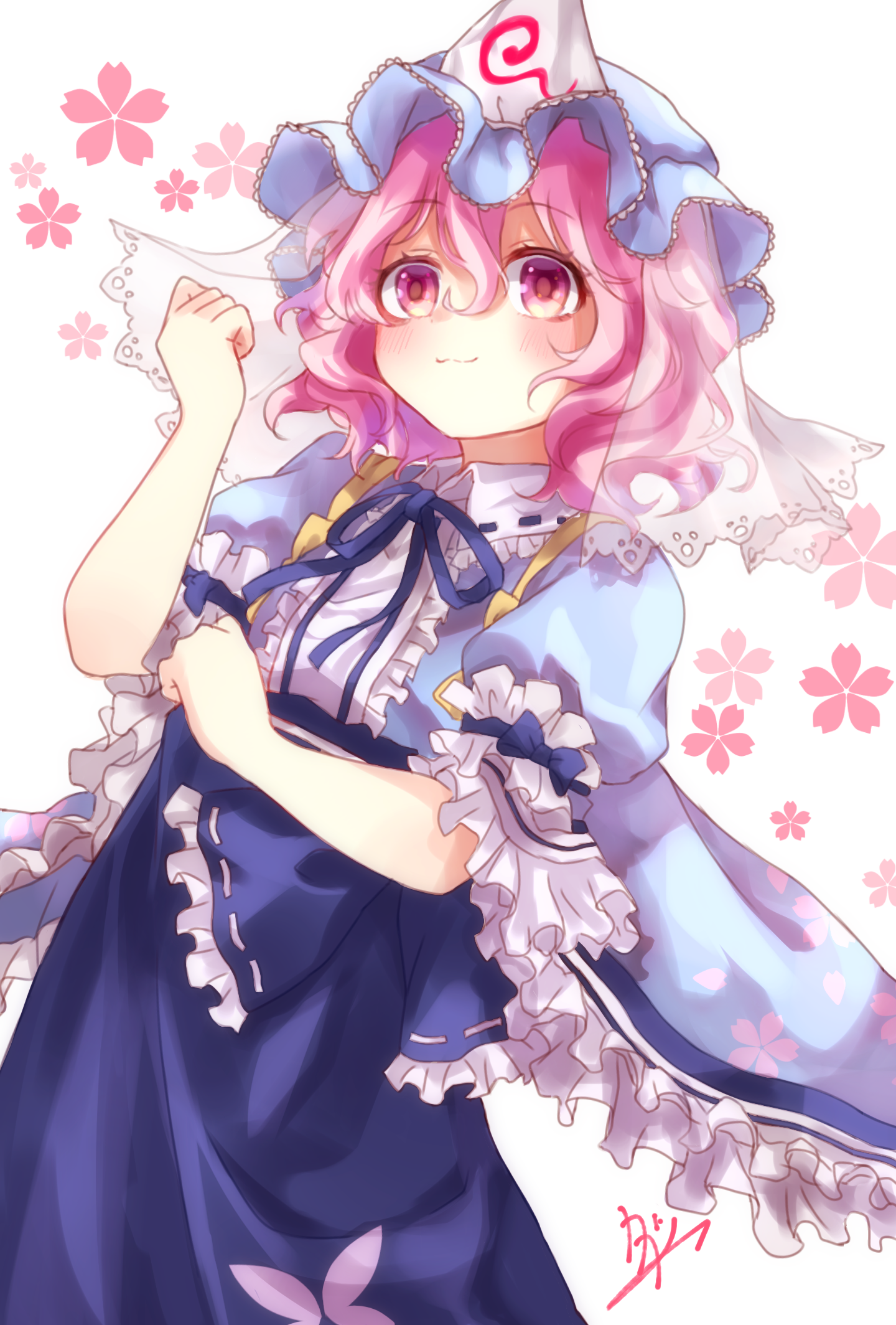 kagachi 118, saigyouji yuyuko, saigyouji yuyuko (tiny ghost mistress ...