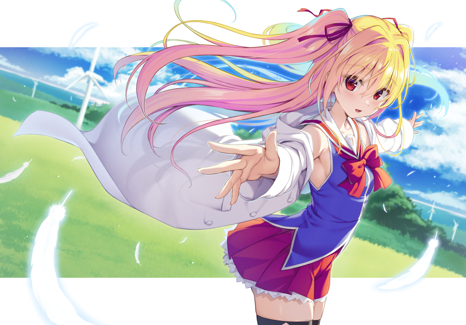 yuzu modoki, nikaidou shinku, irotoridori no sekai, commentary request ...