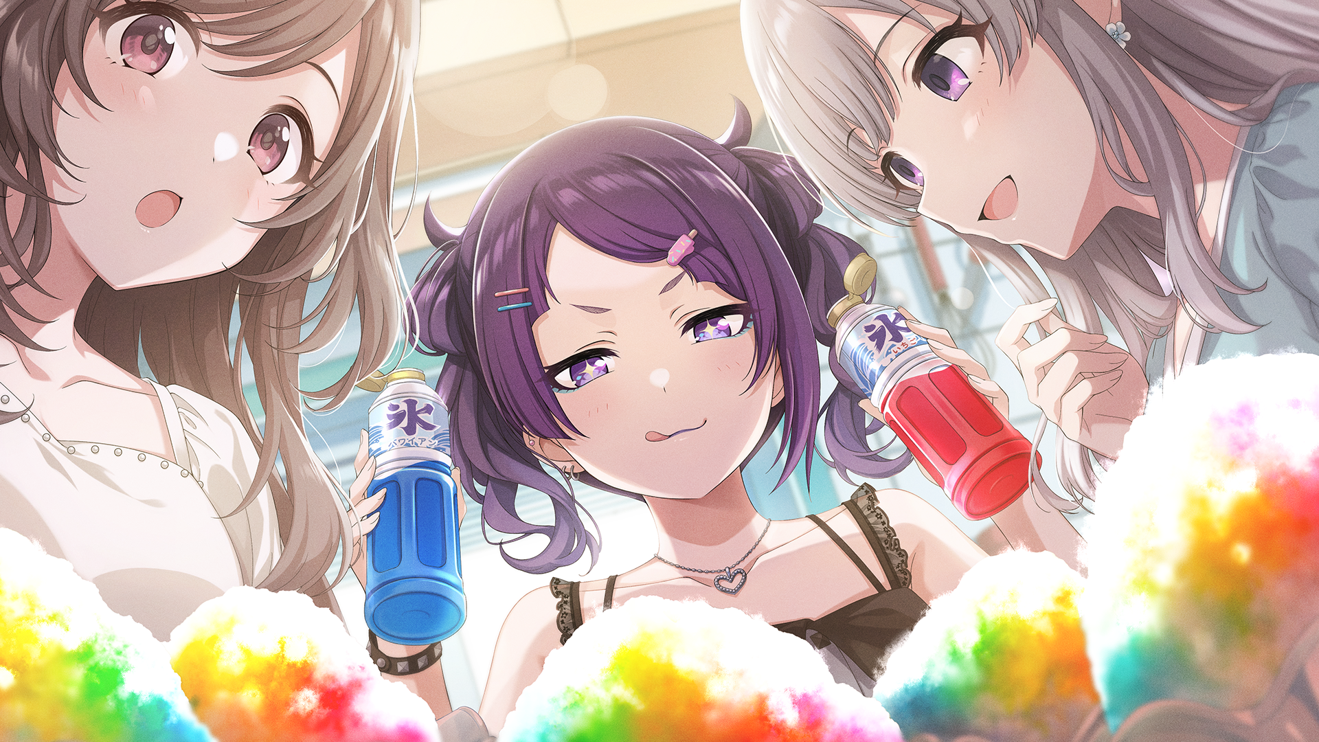 tanaka mamimi, tsukioka kogane, yukoku kiriko, idolmaster, idolmaster ...