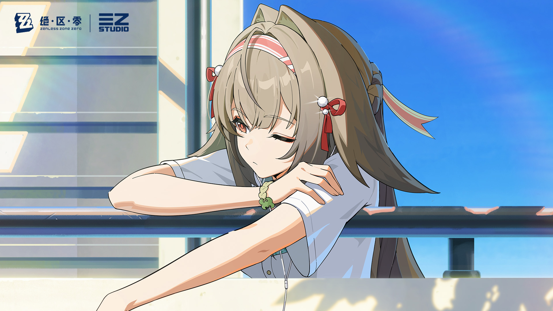 ye shunguang, zenless zone zero, artist request, chinese commentary ...