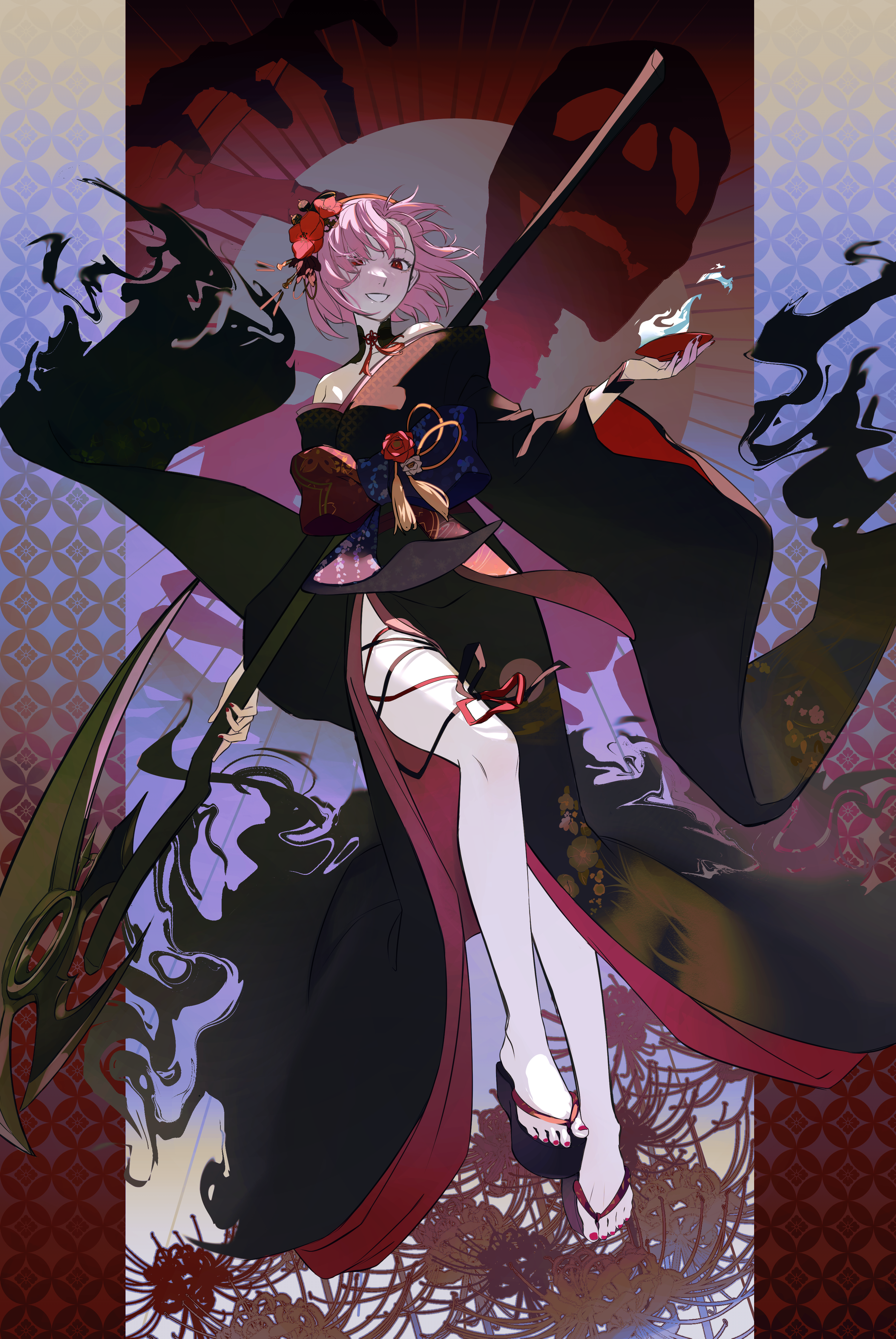 ryuko lee, mori calliope, mori calliope (new year), hololive, hololive ...