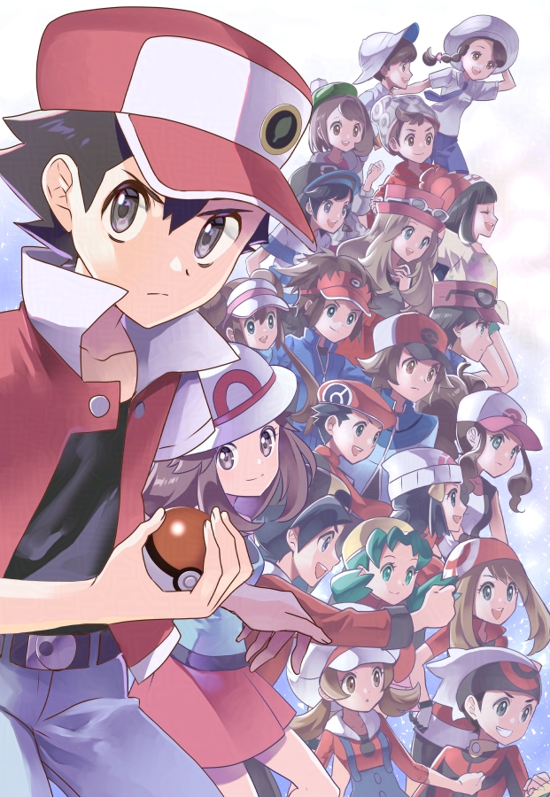 morisawa machi, brendan (pokemon), calem (pokemon), dawn (pokemon ...