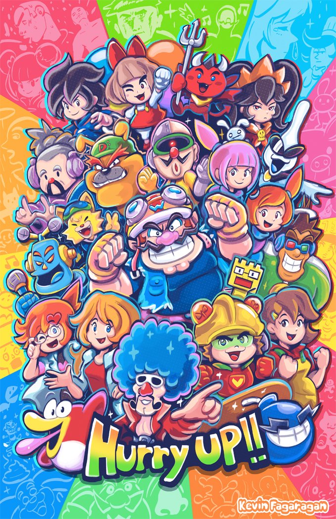 kevin fagaragan, 13-amp, 18-volt, 5-volt, 9-volt, ana (warioware ...