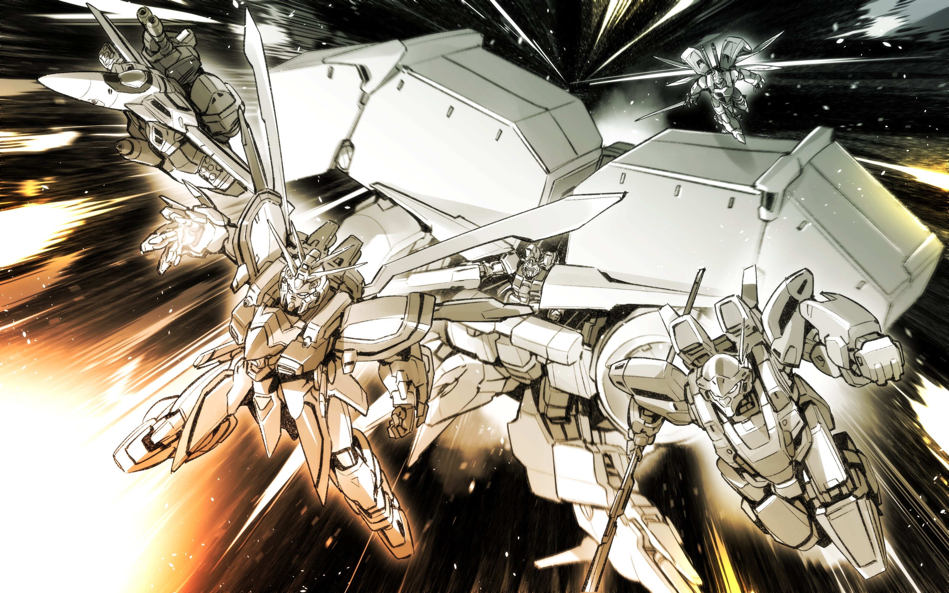 kato takuji, billbine, dendrobium schema, god gundam, gundam gp-03 ...