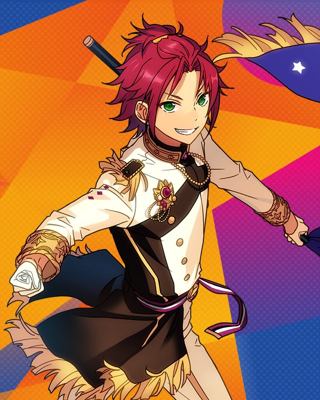 happy elements, isara mao, ensemble stars!, official art, third-party ...