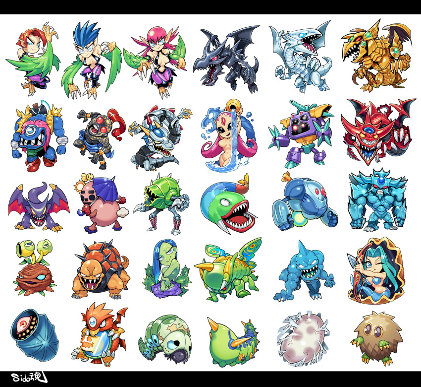 sido (slipknot), blue-eyes white dragon, harpie lady, harpie lady 1 ...