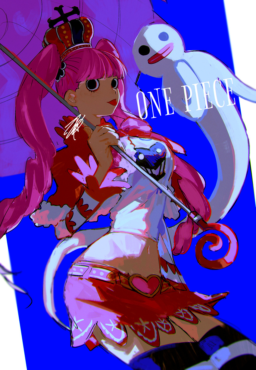 azisaiharumaki56, perona, one piece, absurdres, commentary request ...