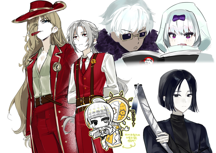 albina (project moon), kira (project moon), lucio (project moon ...