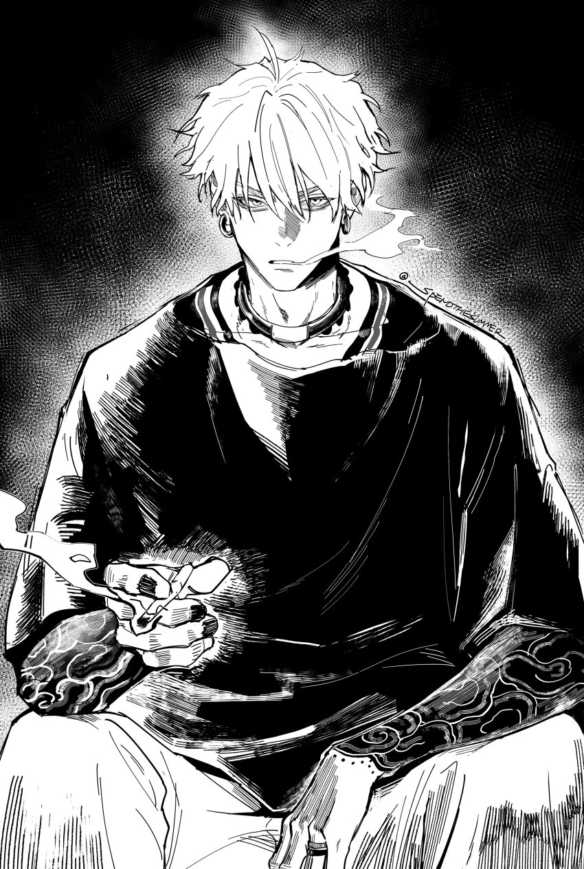 spendthesummer, enjin (gachiakuta), gachiakuta, absurdres, hashtag-only ...