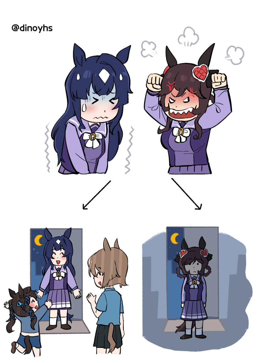 dinoyhs, cheval grand (umamusume), gentildonna (umamusume), verxina ...