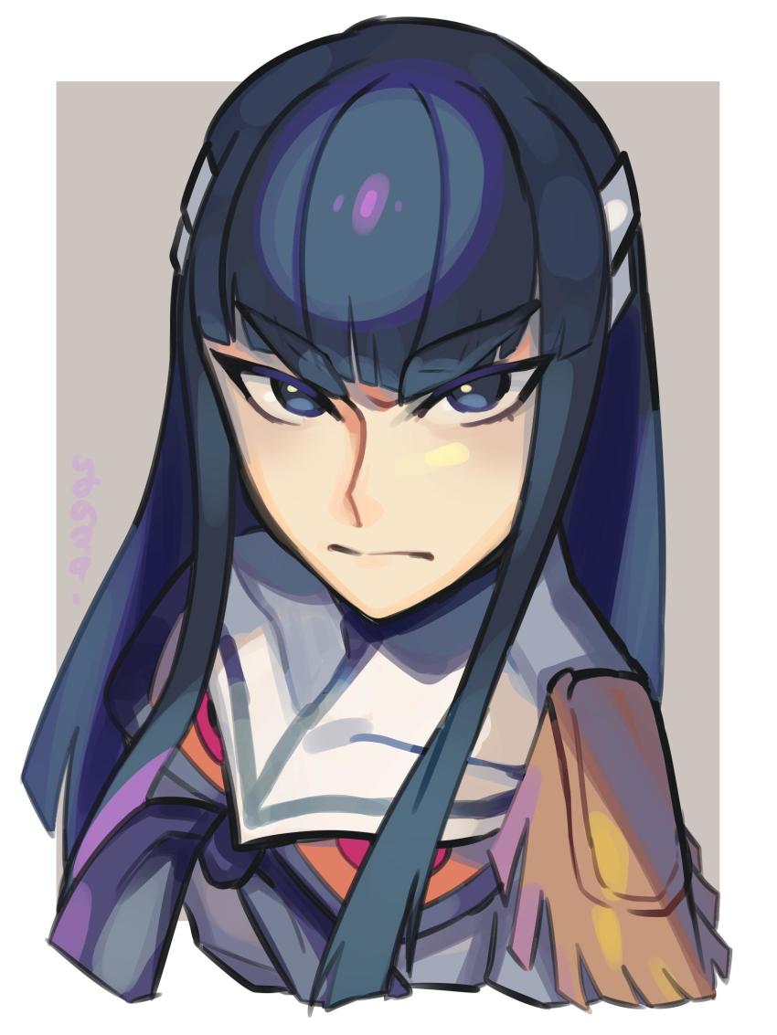 yasaikakiage, junketsu, kiryuuin satsuki, kill la kill, highres, 1girl ...