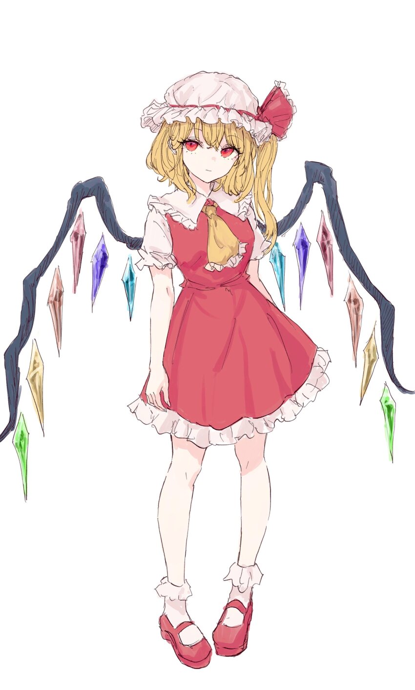 kashiwada kiiho, flandre scarlet, touhou, absurdres, highres, 1girl ...