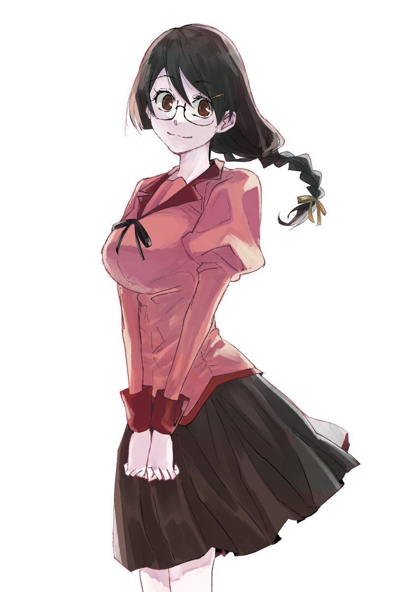 hatahata (okkrslk), hanekawa tsubasa, monogatari (series), commentary ...