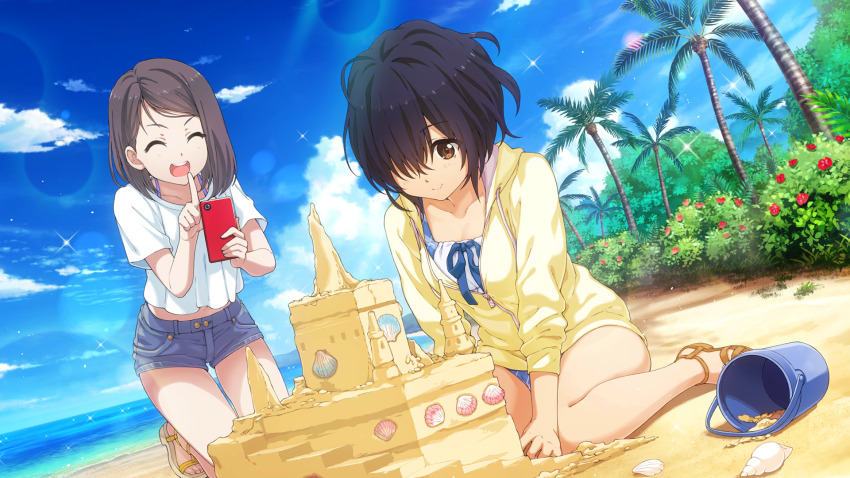 hiiragi tsubomi, takigawa miu, 22/7, 22/7 ongaku no jikan, game cg ...