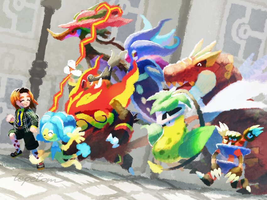 tepetom (77hhaarruu), barbaracle, dragalge, emboar, malamar, mega ...