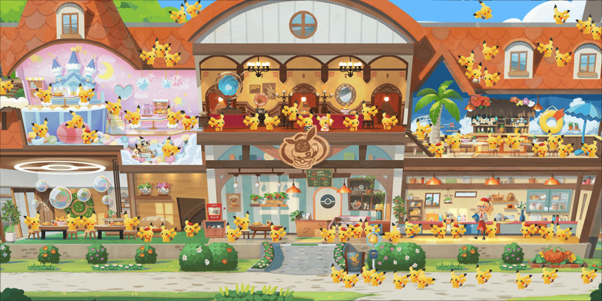 ditto, eevee, leah (pokemon), mimikyu, mimikyu (teacup), pikachu ...