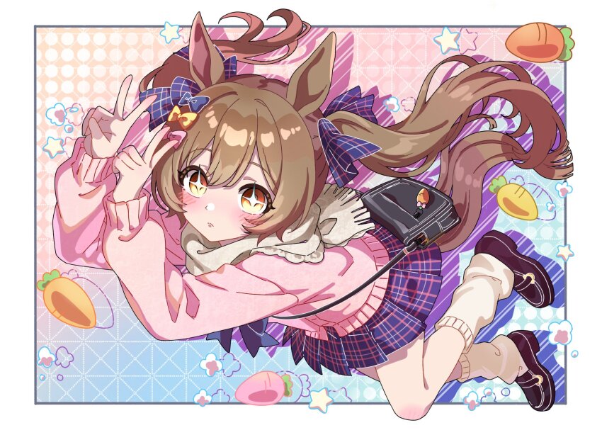 bin ze u, smart falcon (casual) (umamusume), smart falcon (umamusume ...