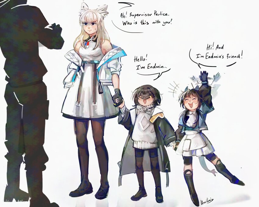 umilini2, chen qianyu (arknights), endministrator (arknights), female ...