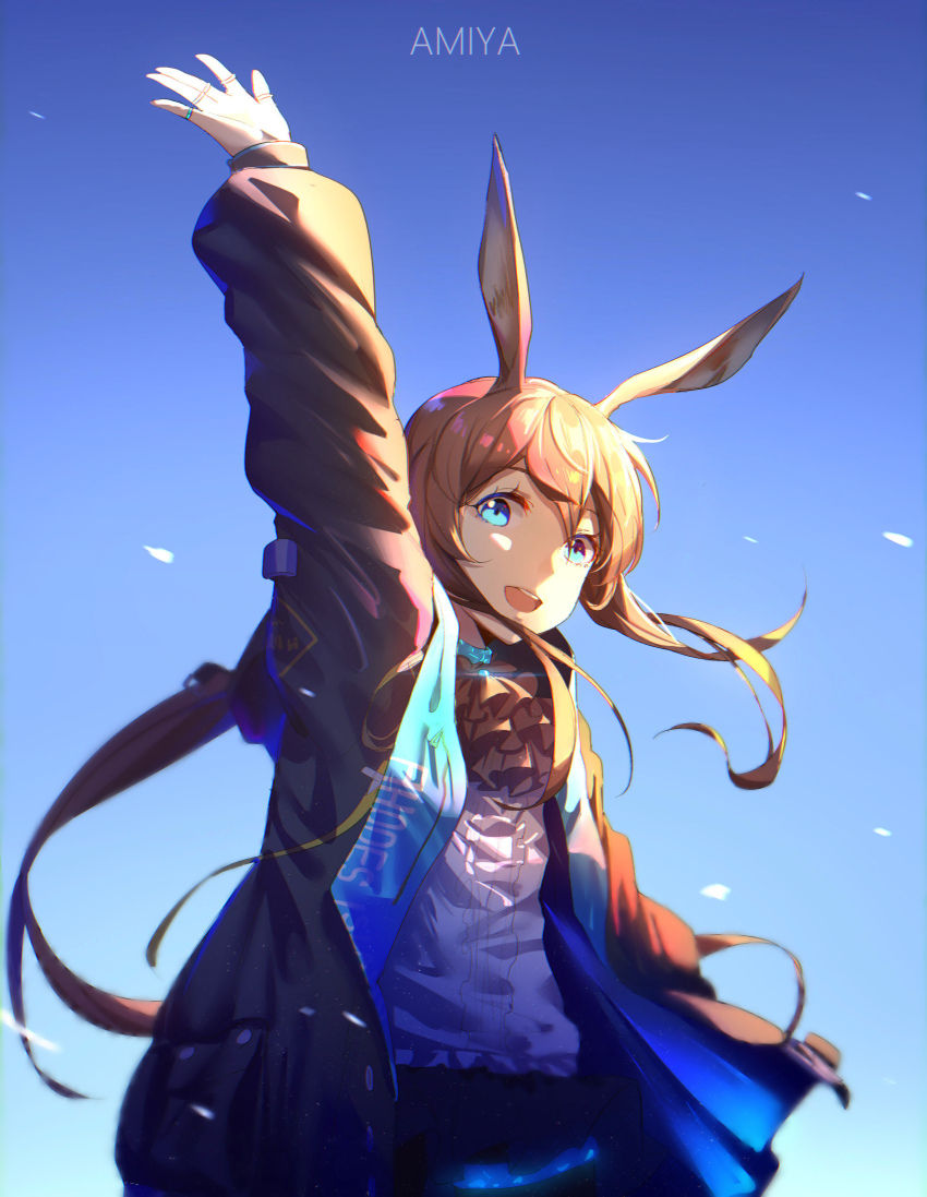 yumuto (spring1786), amiya (arknights), infection monitor (arknights ...