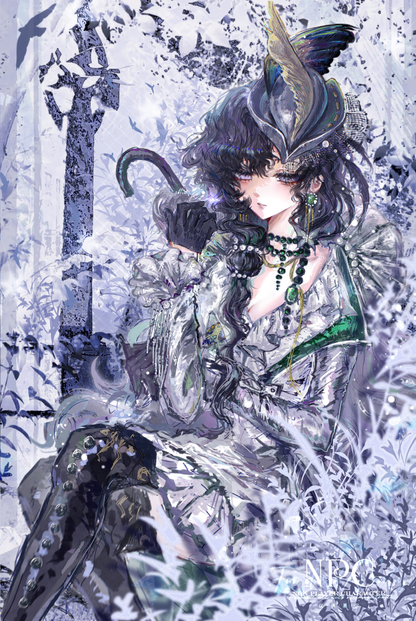 isolde (reverse:1999), reverse:1999, absurdres, chinese commentary ...