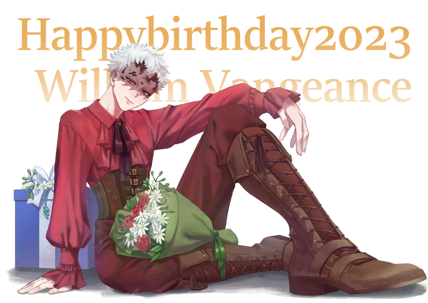sosuke ppp, william vangeance, black clover, absurdres, highres, 1boy ...