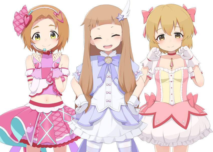 mooramango, cure idol, ichihara nina, kaname madoka, koga koharu, reisa ...