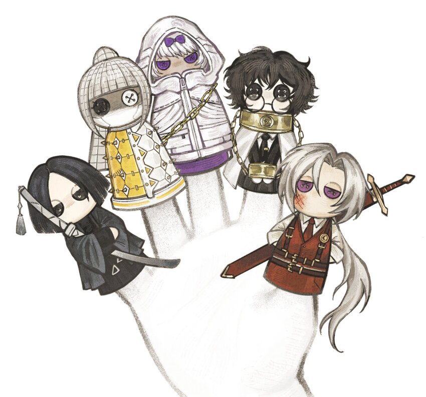 albina (project moon), kira (project moon), lucio (project moon), ren ...